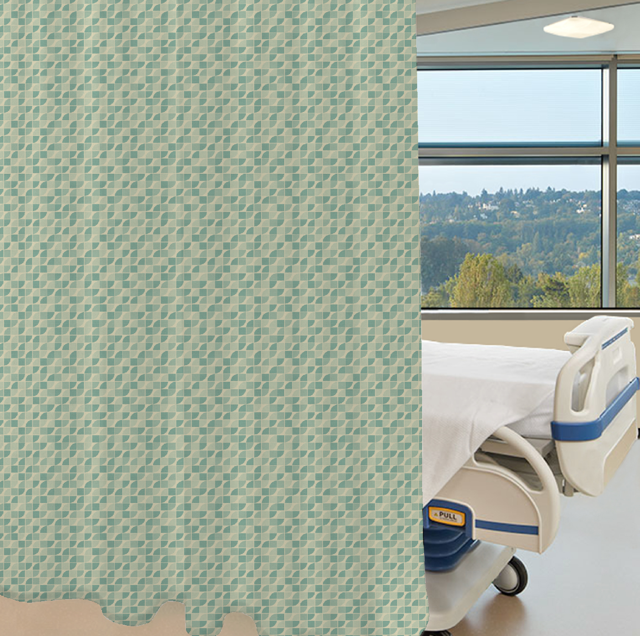 Shop Our Jet Set Curtains | Healthcare Curtains